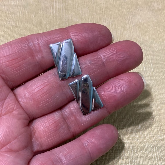 Vintage | Accessories | Vintage Swank Sterling Silver Rectangular Cuff ...